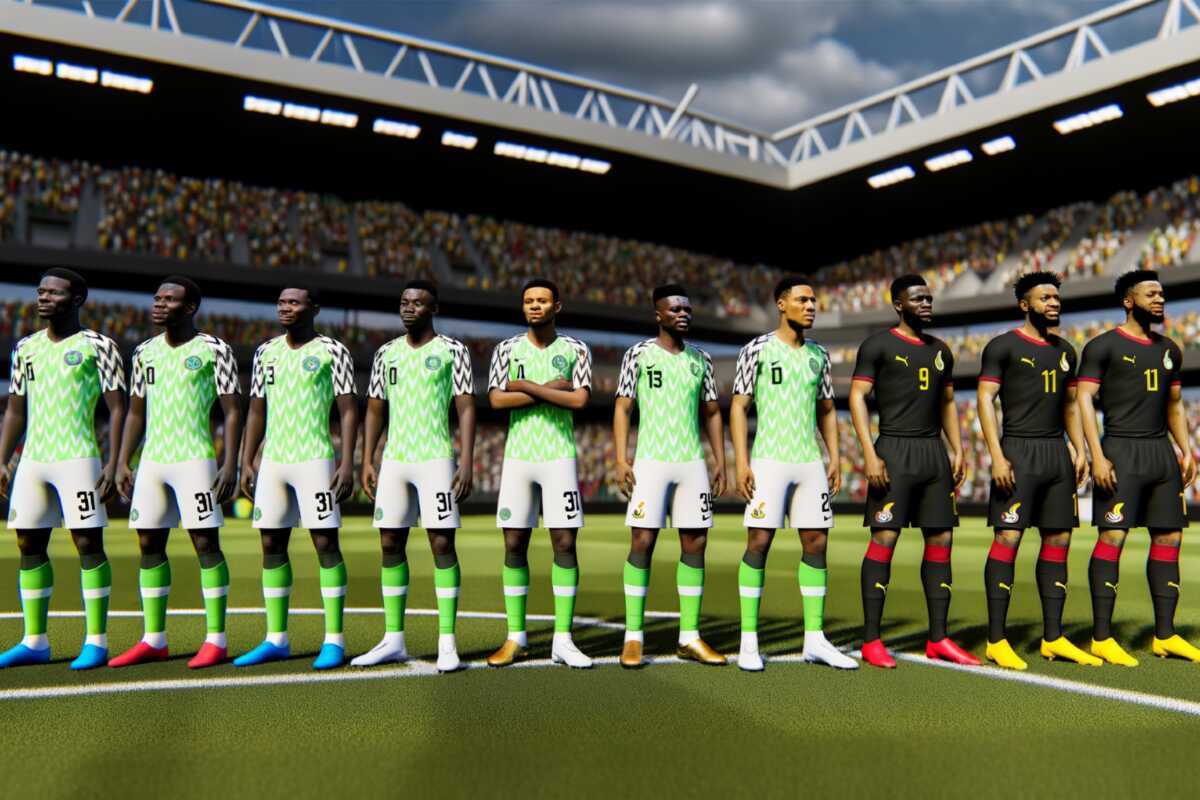 Super Eagles Set for Thrilling Jollof Derby Against Ghana in London ...