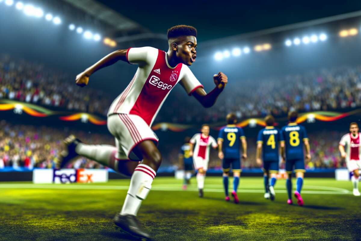 Début historique : Jorthy Mokio de l'Ajax marque un but spectaculaire ...