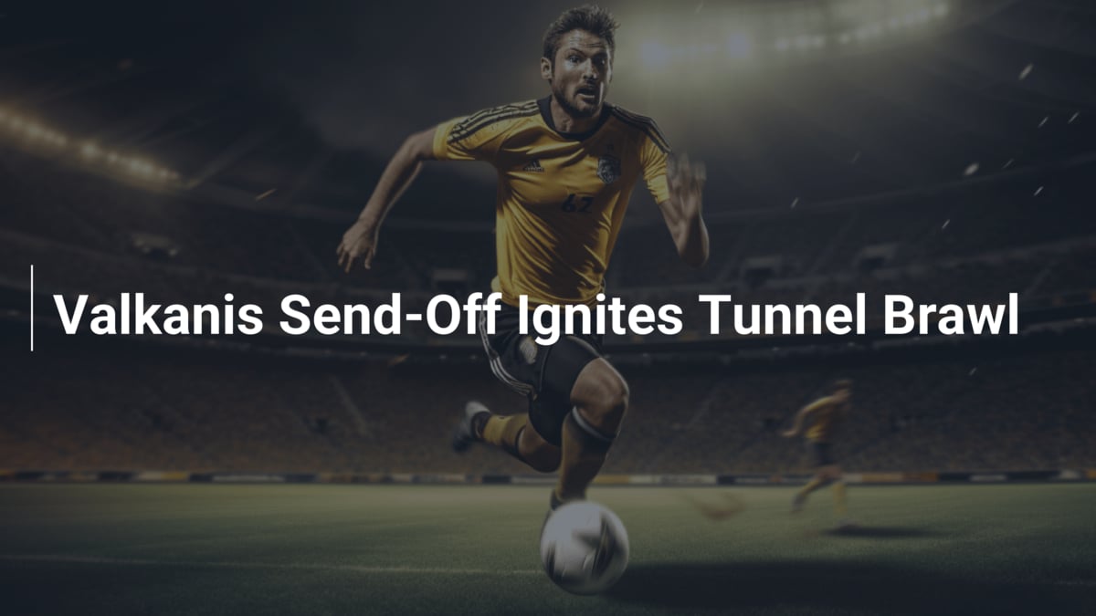 Expulsión de Valkanis desata caos en el túnel - footboom1.com