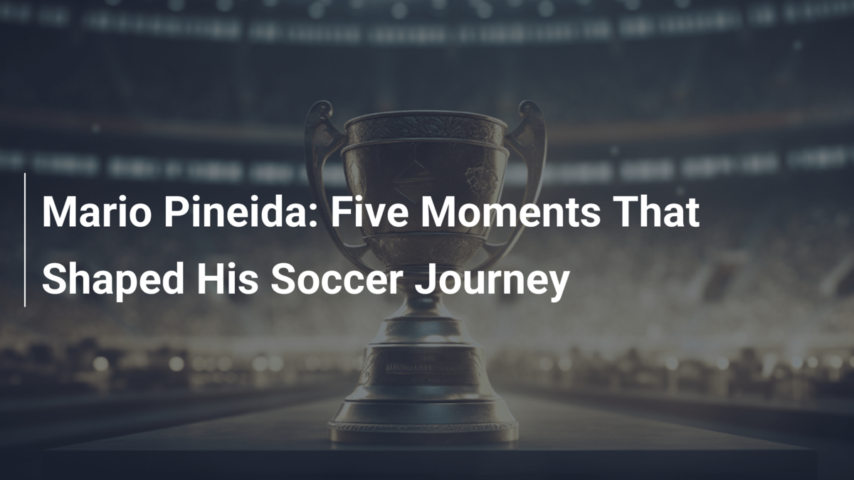 Mario Pineda: I Cinque Momenti Che Hanno Segnato la Sua Carriera ...