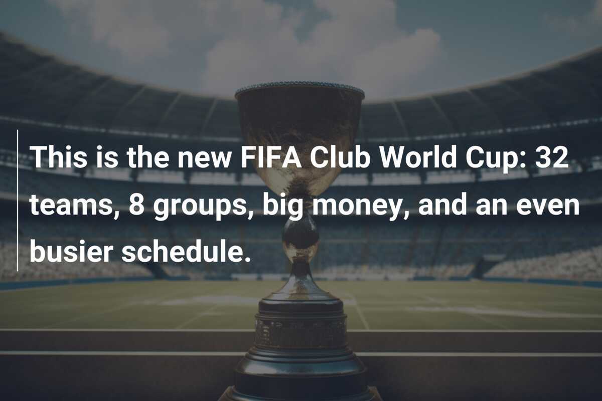 Voici la nouvelle Coupe du Monde des Clubs de la FIFA : 32 équipes, 8 ...