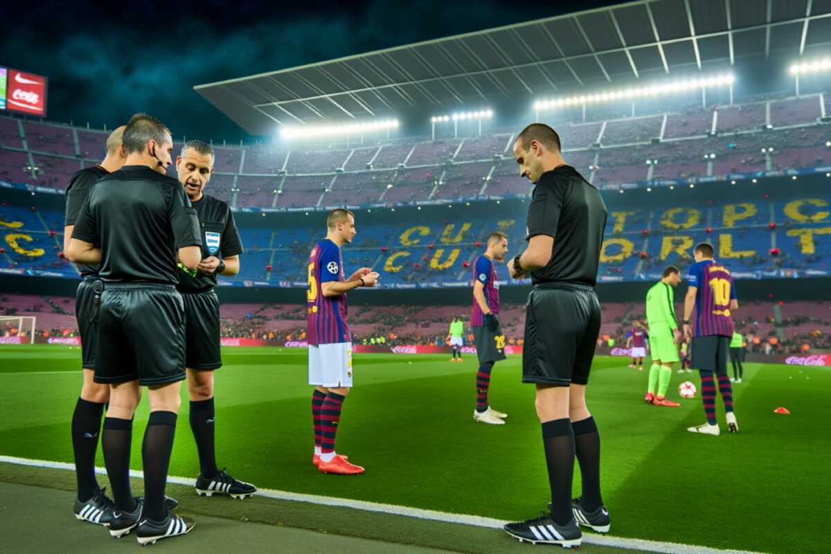 Referee François Letexier to Officiate FC Barcelona vs Benfica Clash ... Referee François Letexier to Officiate FC Barcelona vs Benfica Clash ...