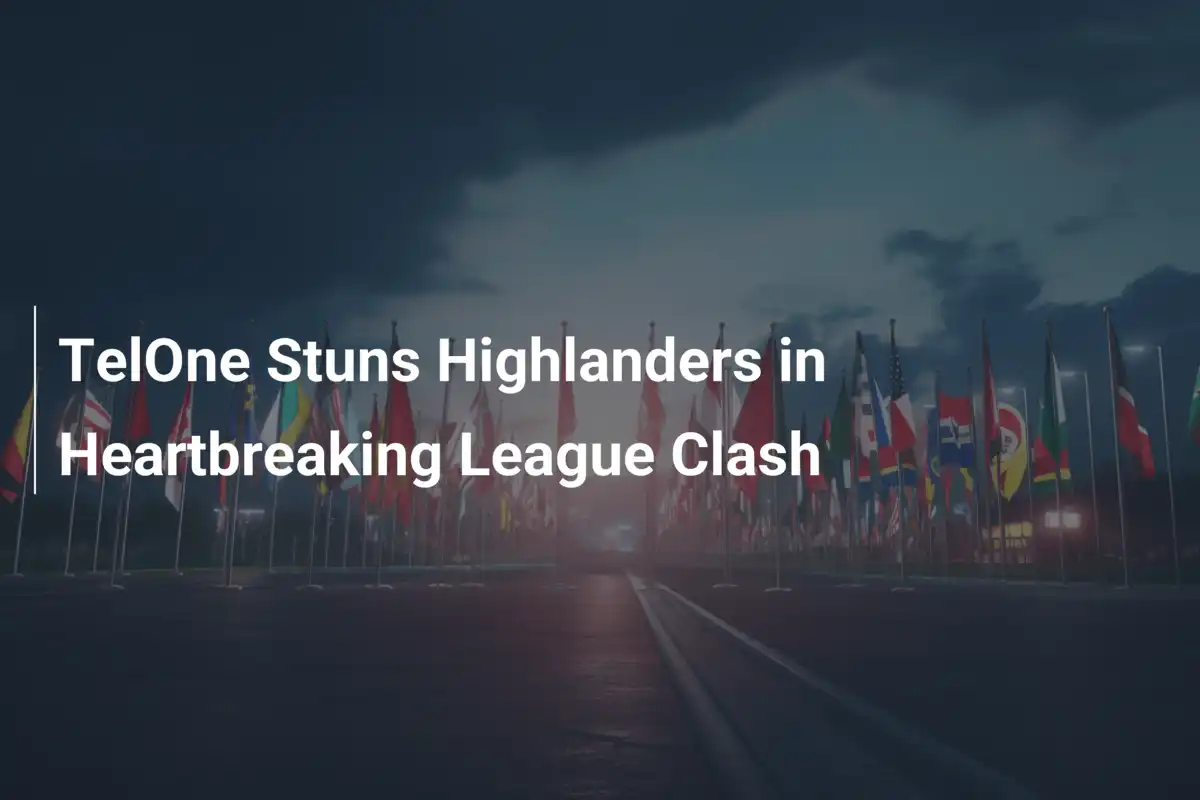 TelOne Stuns Highlanders in Heartbreaking League Clash - footboom1.com