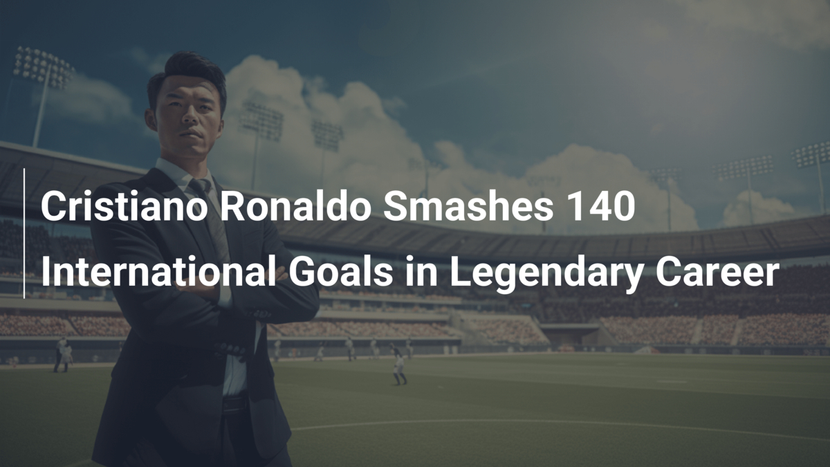 Cristiano Ronaldo Smashes 140 International Goals in Legendary Career ...