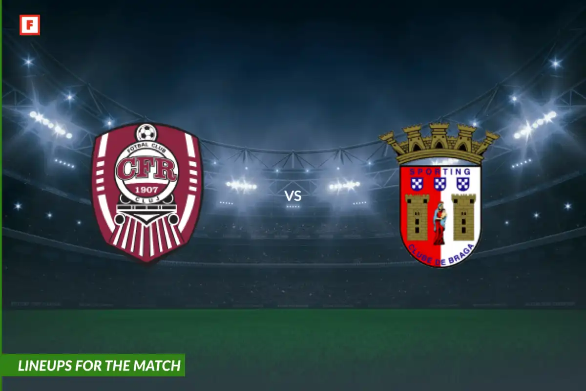 CFR Cluj vs SC Braga: escalações para o jogo - footboom1.com