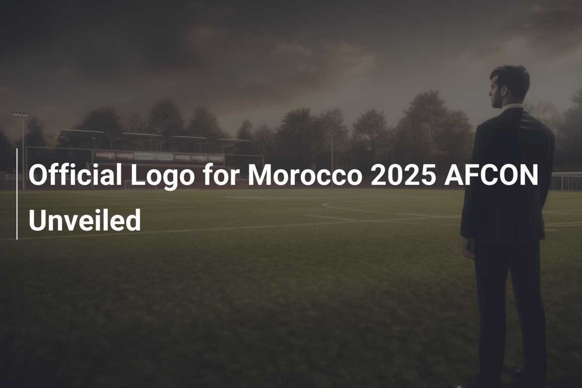 Official Logo for Morocco 2025 AFCON Unveiled - footboom1.com