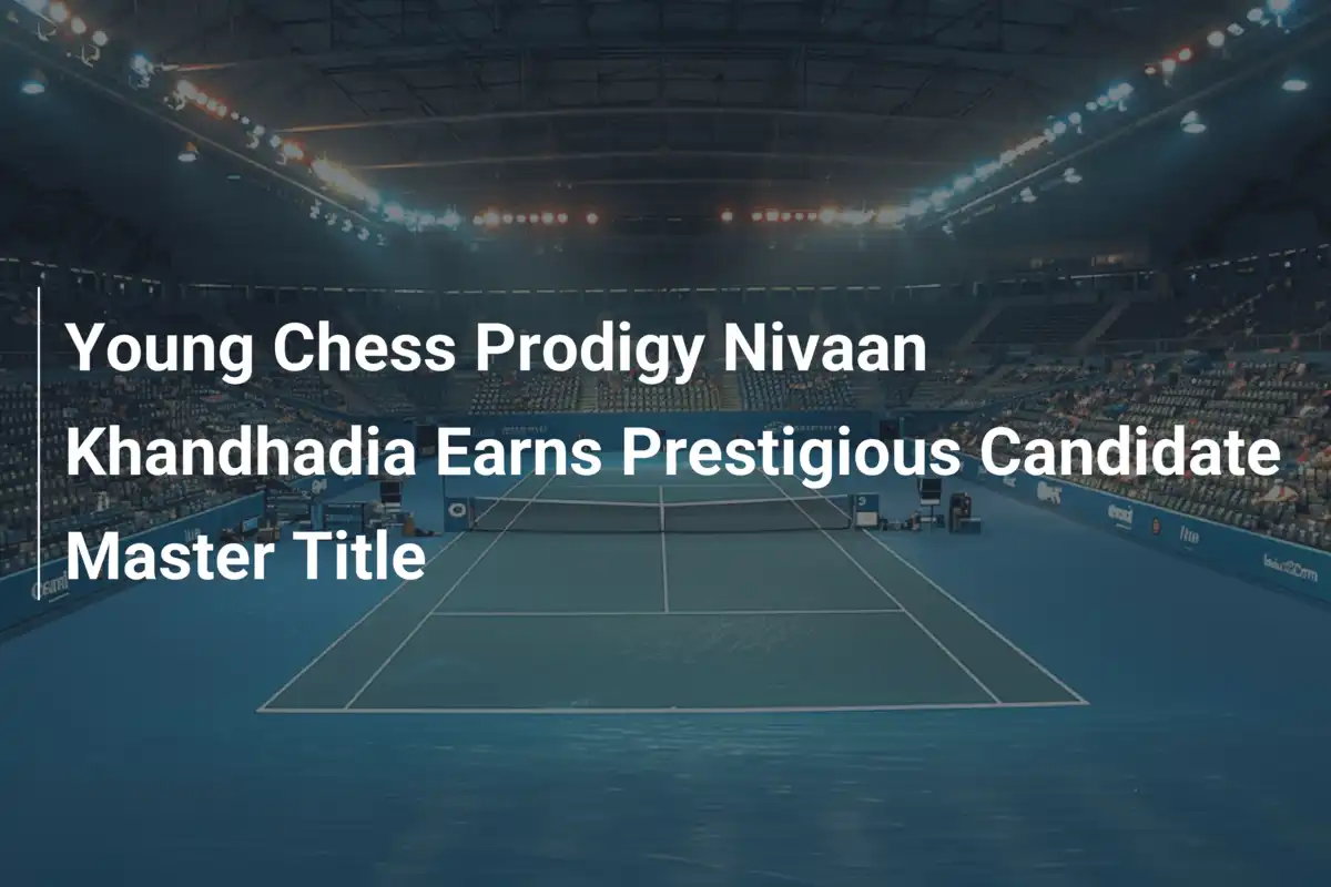 Young Chess Prodigy Nivaan Khandhadia Earns Prestigious Candidate ...