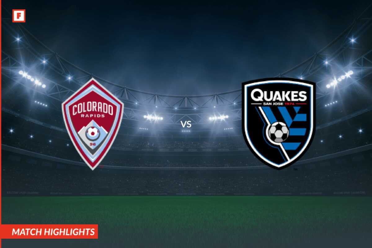 Colorado Rapids - San Jose Earthquakes goals and highlights - footboom1.com