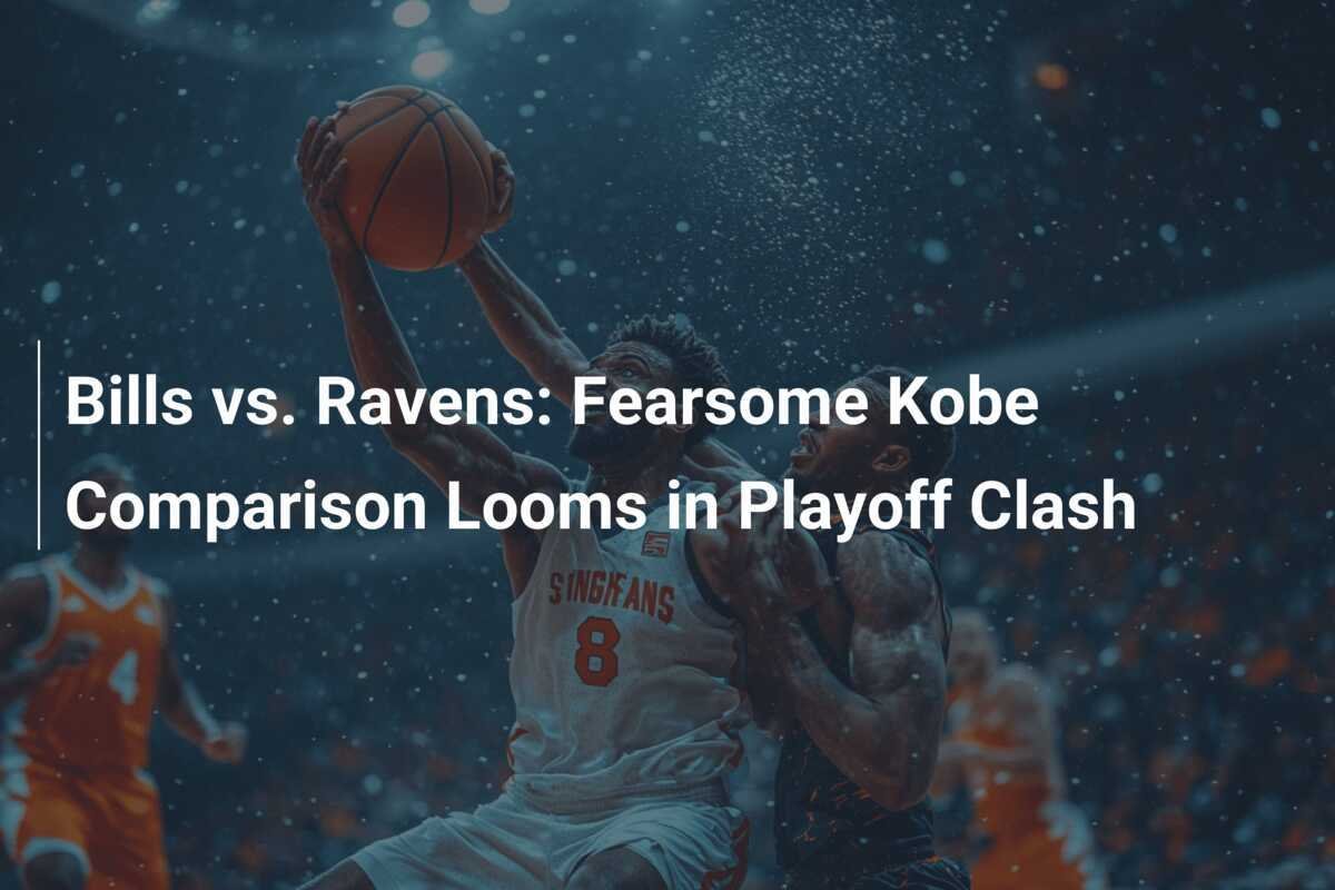 Bills vs. Ravens: Compara a Lamar Jackson con Kobe Bryant en un ...