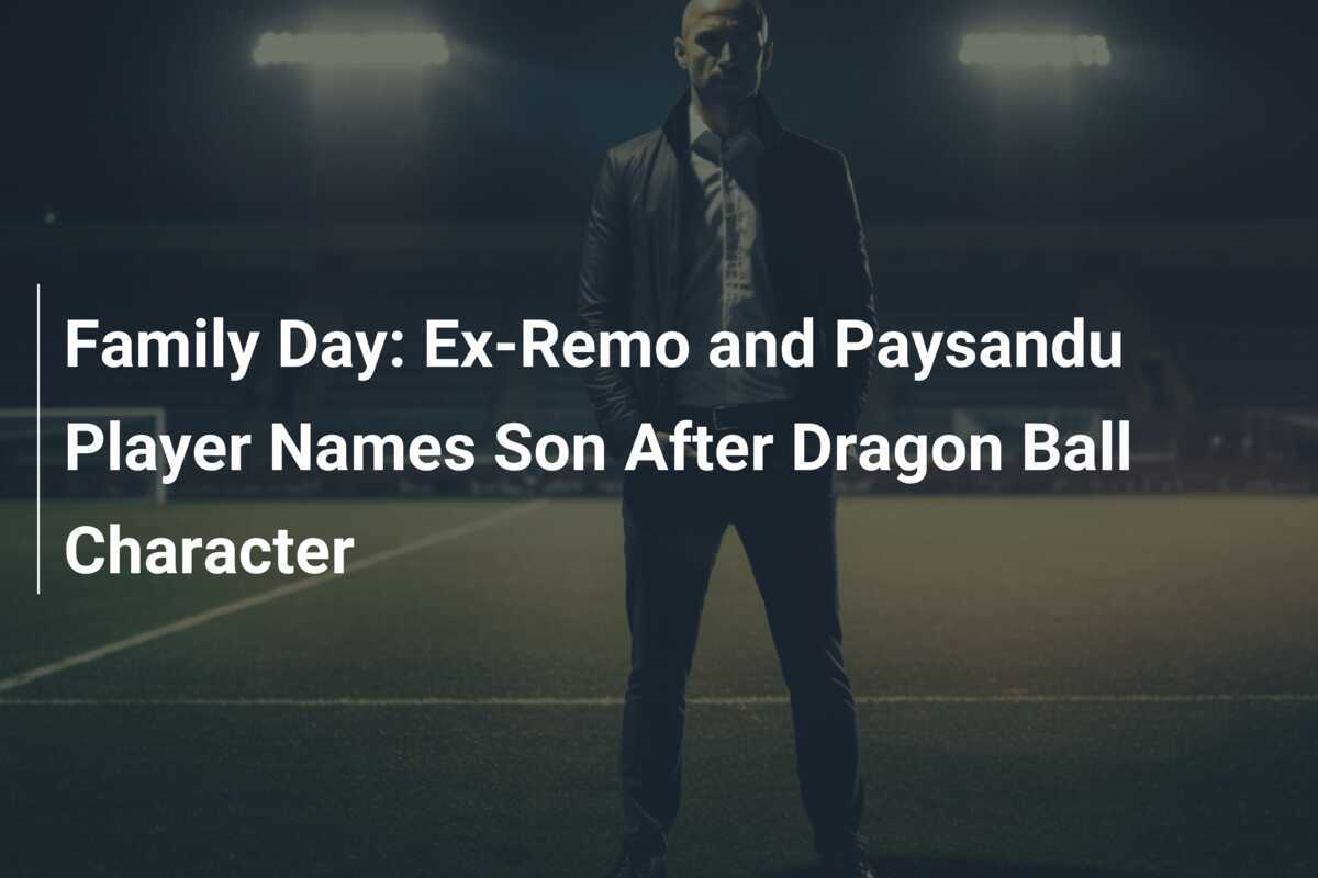 Family Day: Ex-Remo and Paysandu Player Names Son After Dragon Ball ...