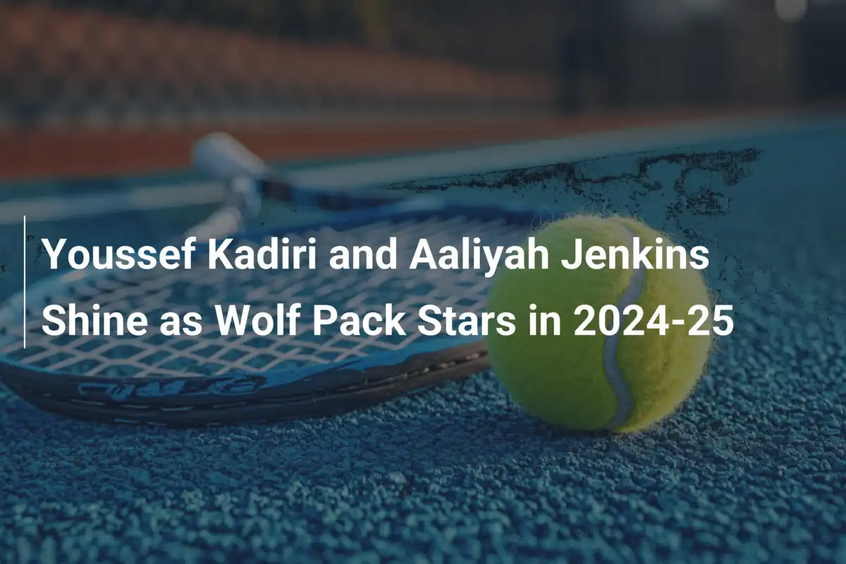 Youssef Kadiri e Aaliyah Jenkins Brilham Estrelas do Wolf Pack naada ...