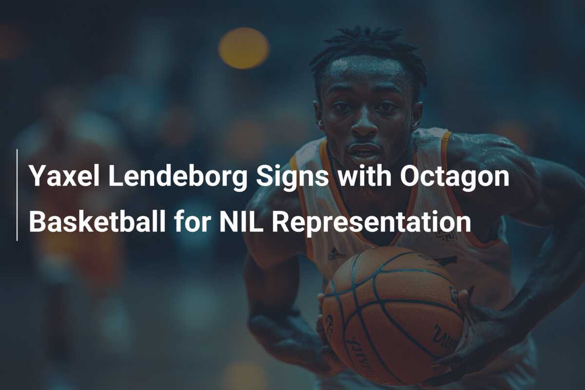 Yaxel Lendeborg unterschreibt bei Octagon Basketball für NIL-Vertretung ...