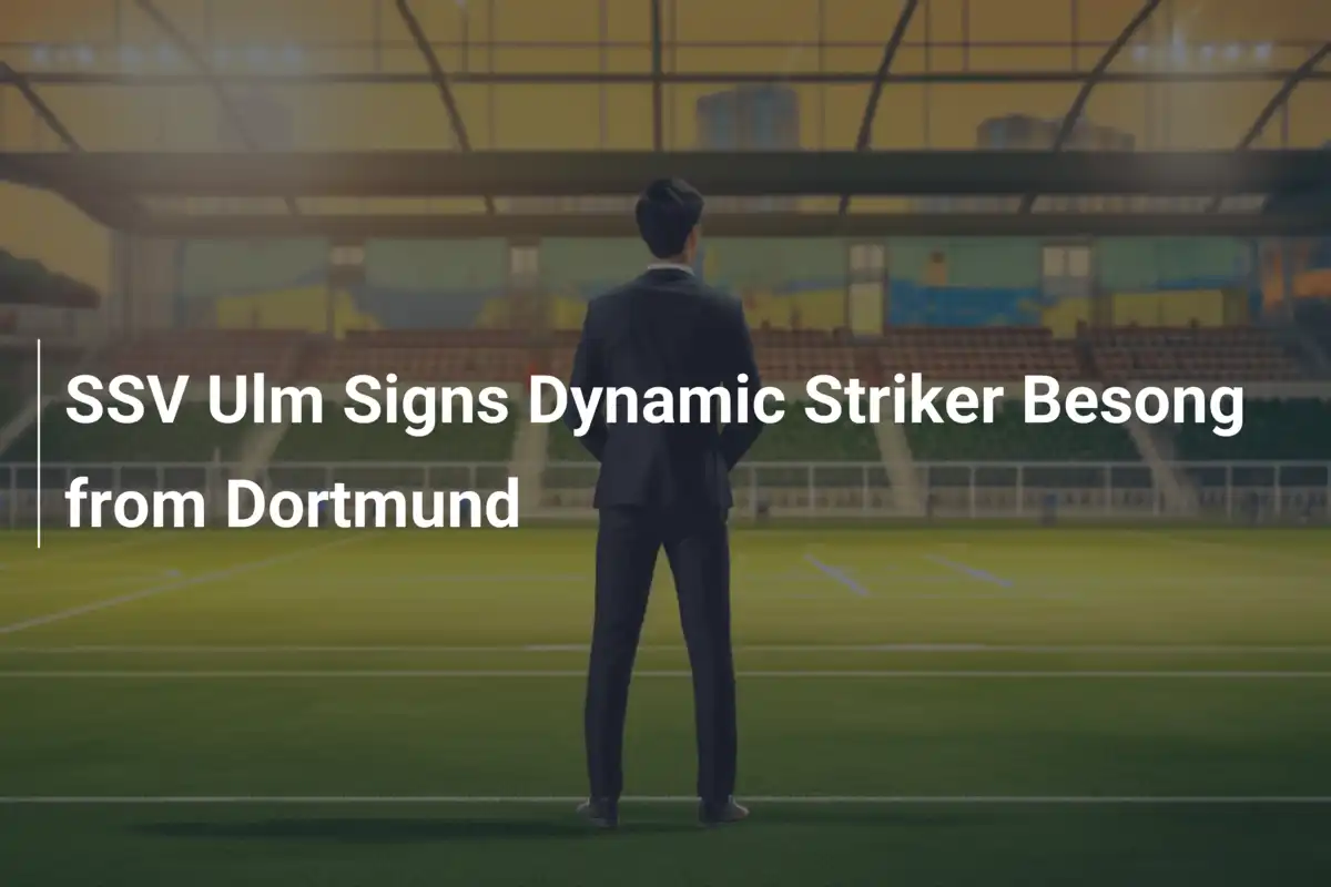 SSV Ulm Ficha a la Promesa Besong desde Dortmund - footboom1.com