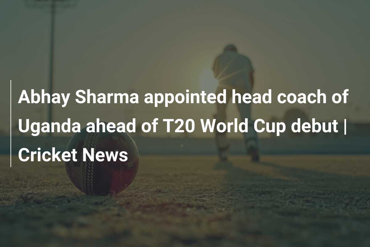 Abhay Sharma appointed head coach of Uganda ahead of T20 World Cup ...