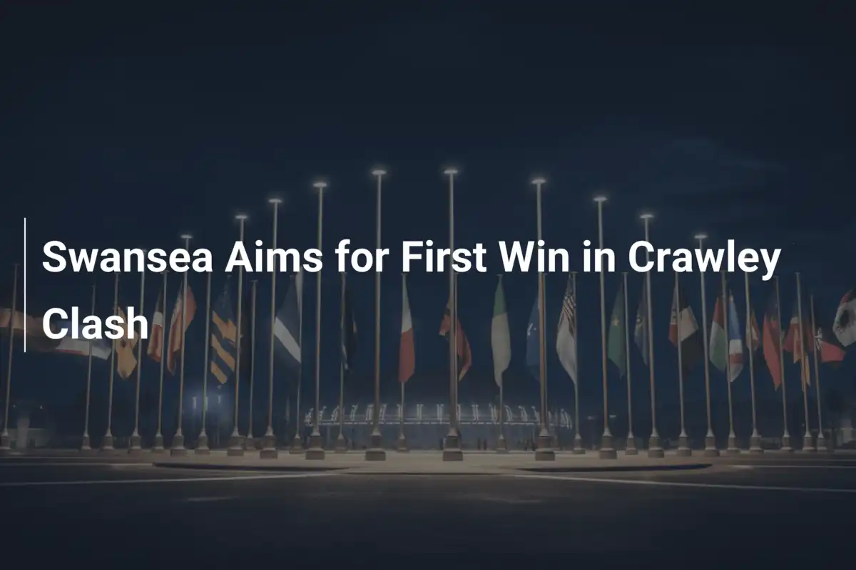 Swansea Busca su Primera Victoria ante Crawley con Ecos de Gloria ...