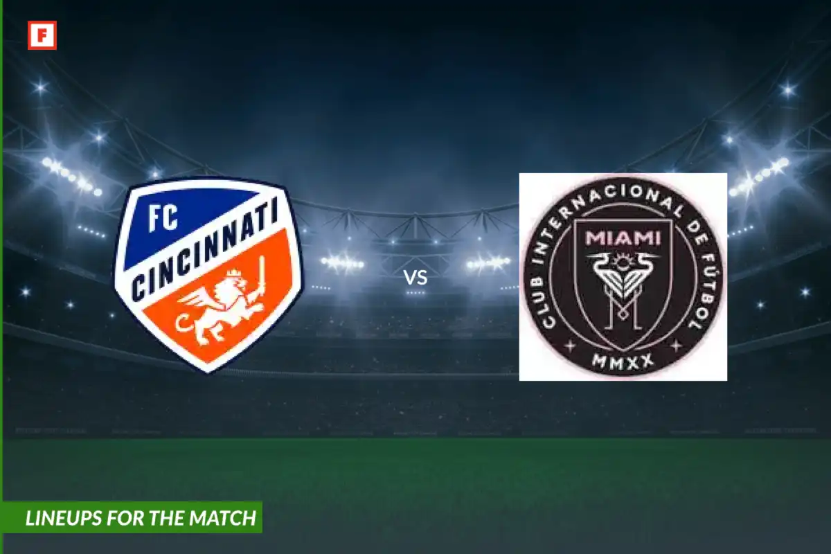 Cincinnati vs Inter Miami: lineups for the match - footboom1.com