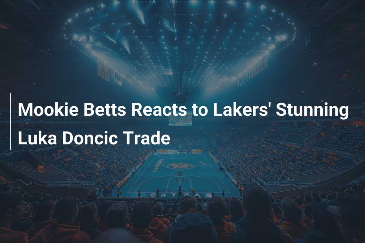 Mookie Betts Reacciona al Impactante Trueque de Luka Doncic por Anthony ...