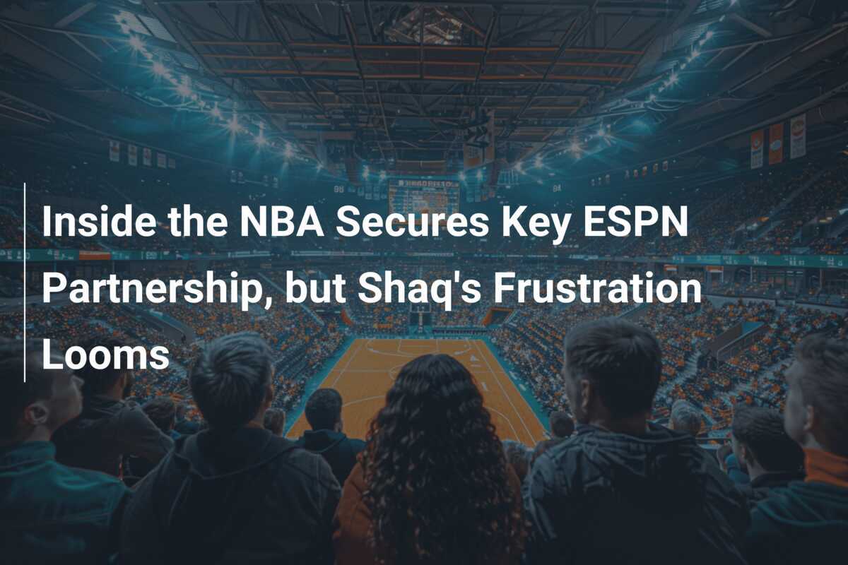 ‘Inside the NBA’ Garante Parceria Estratégica com a ESPN, Mas ...