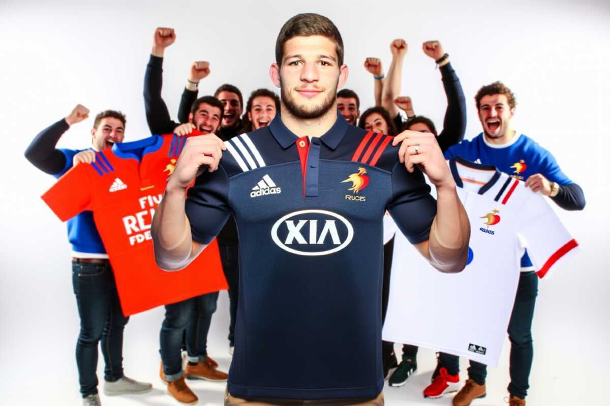 Rugby: Antoine Dupont Apresenta Novo Uniforme Antes das Seis Nações de ...