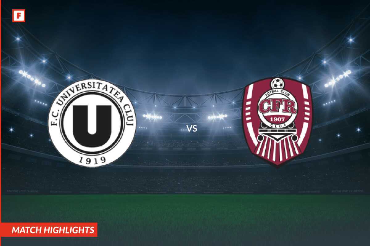 Universitatea Cluj - CFR Cluj goals and highlights - footboom1.com