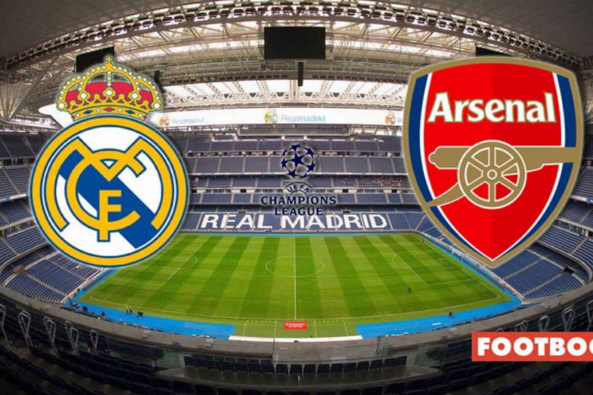 Real Madrid vs Arsenal: Starting Lineups - footboom1.com