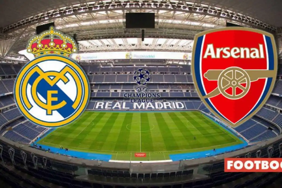 Real Madrid vs Arsenal: Đội hình xuất phát - footboom1.com
