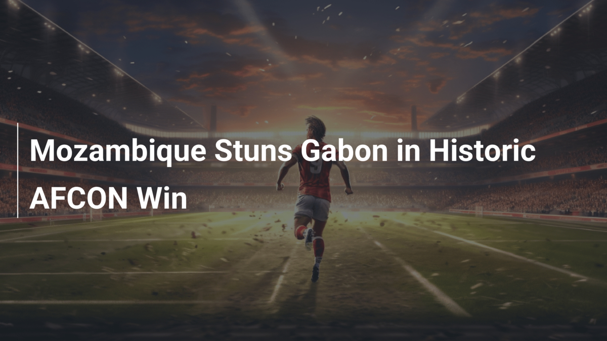 Mozambico Stende il Gabon in una Storica Vittoria AFCON - footboom1.com