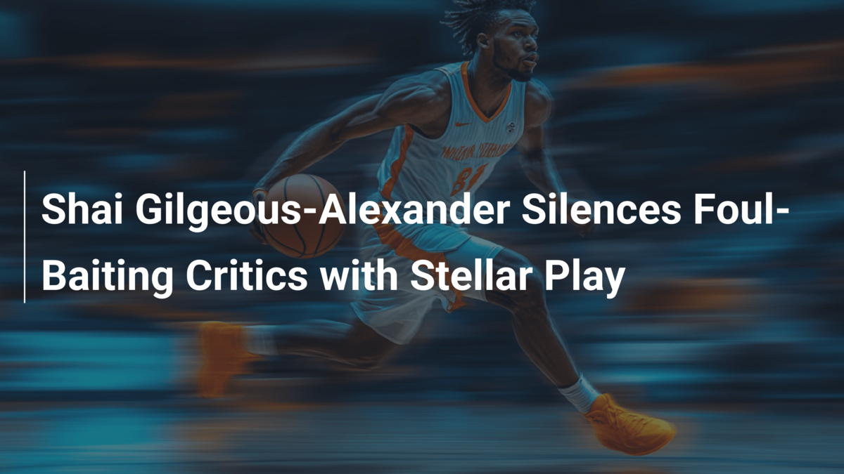 シェイ・ギルジャス・アレクサンダー、ファウル誘引批判を圧倒的プレーで封じる - footboom1.com