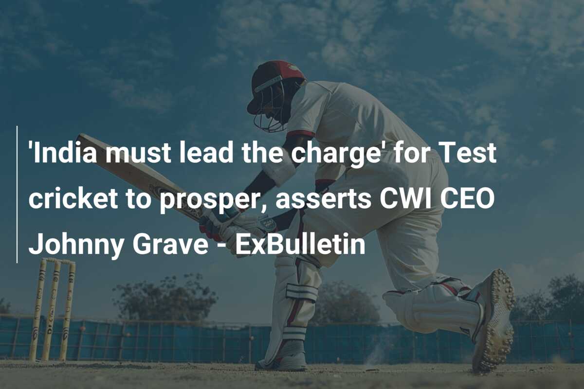 'India must lead the charge' for Test cricket to prosper, asserts CWI ...