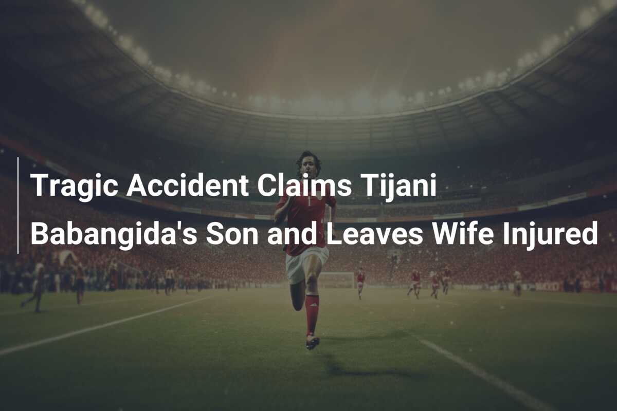 Tragic Accident Claims Tijani Babangida's Son and Leaves Wife Injured ...