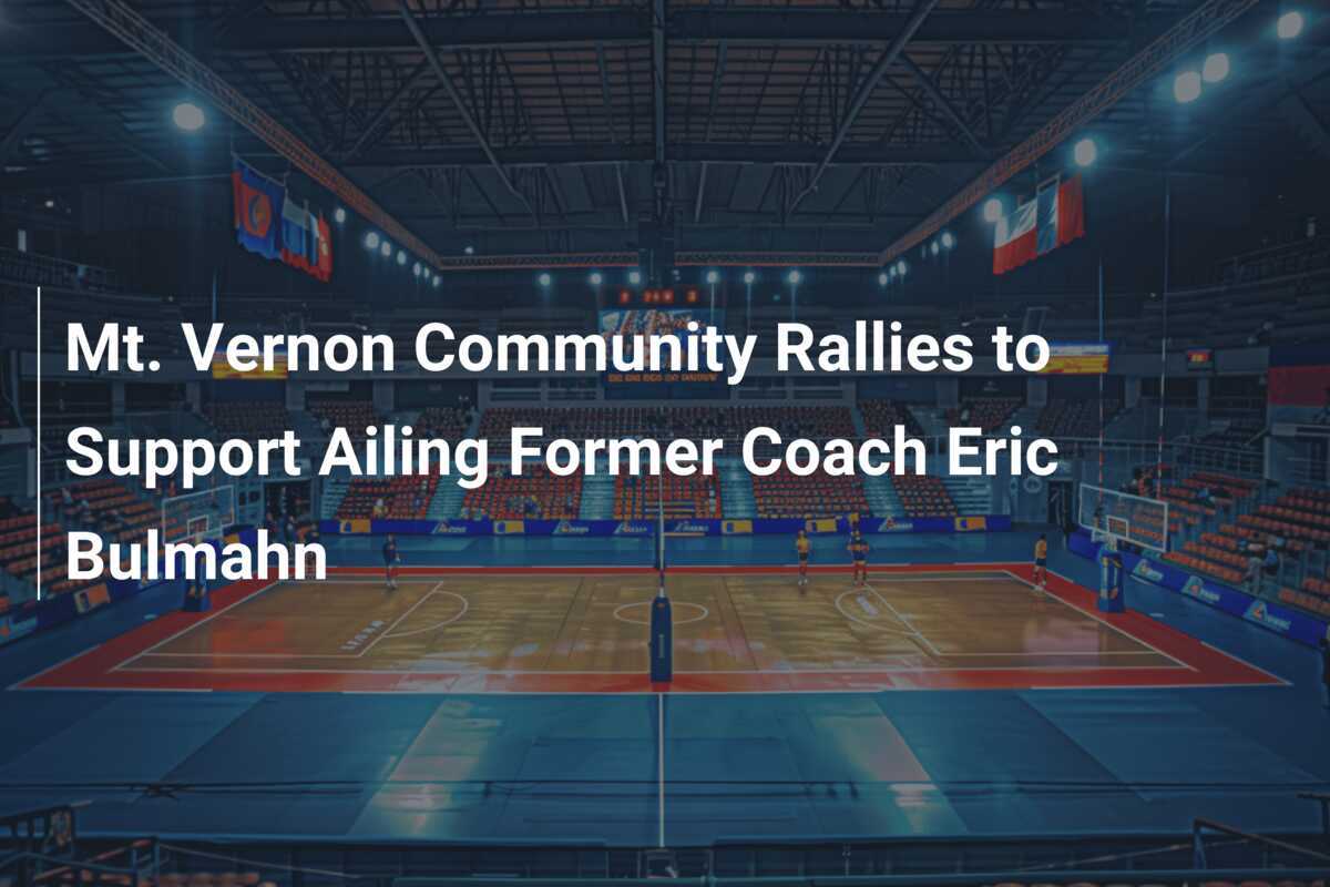 Mt. Vernon Community Rallies to Support Ailing Former Coach Eric ...