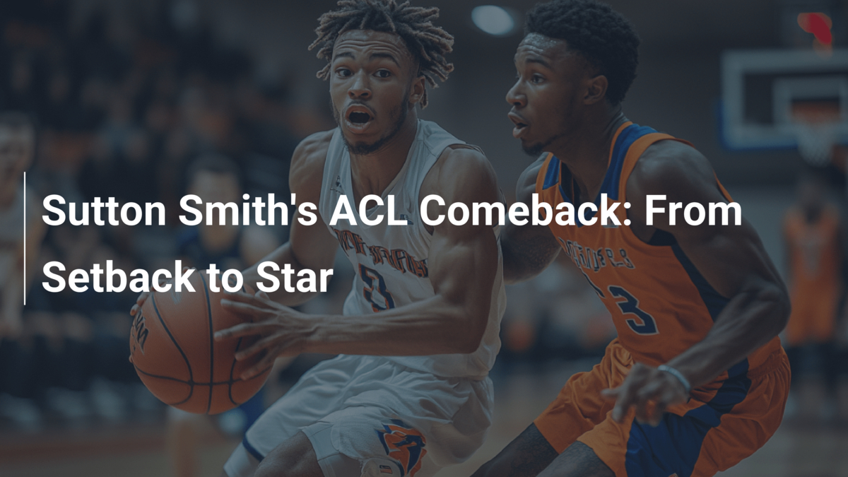 Le Comeback Épique de Sutton Smith : Du Revers à la Star - footboom1.com