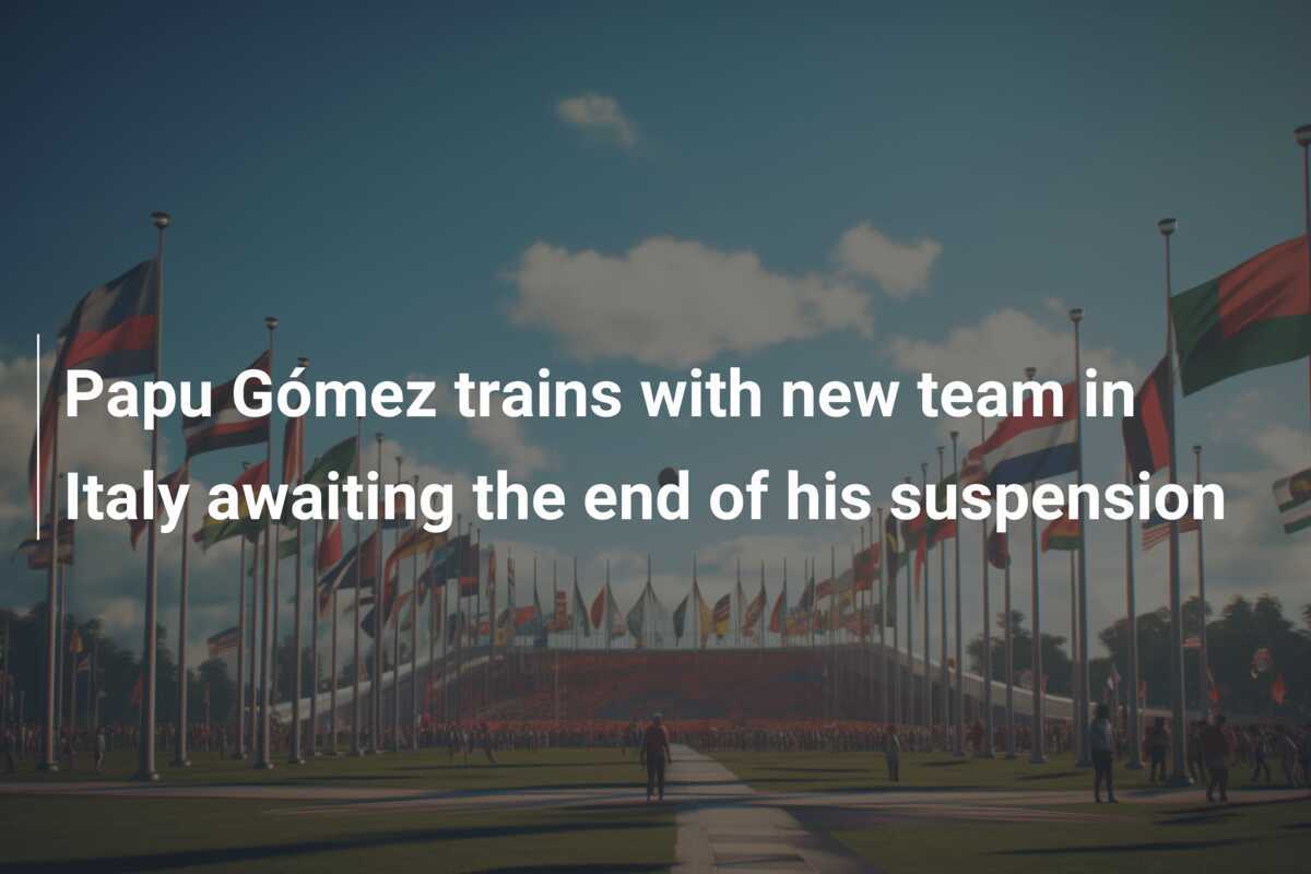 Papu Gómez trains with new team in Italy awaiting the end of his ...