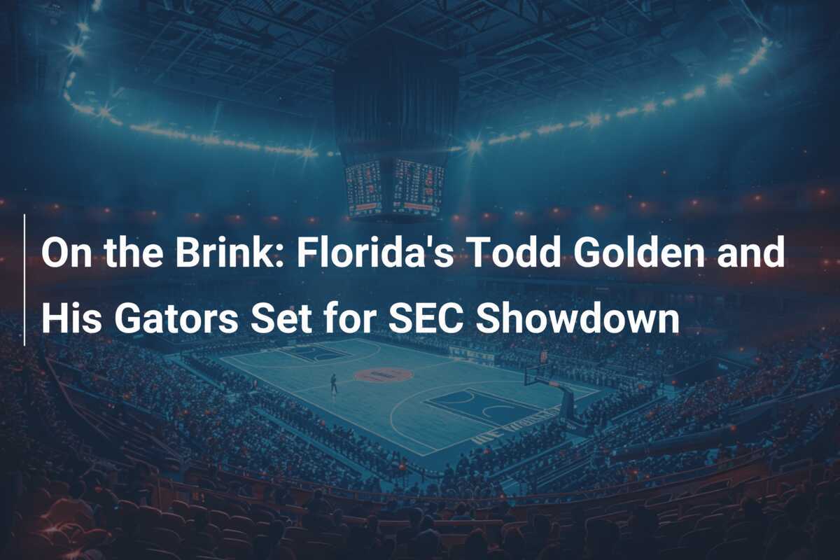 Al Límite: Todd Golden y sus Gators de Florida se Preparan para el ...