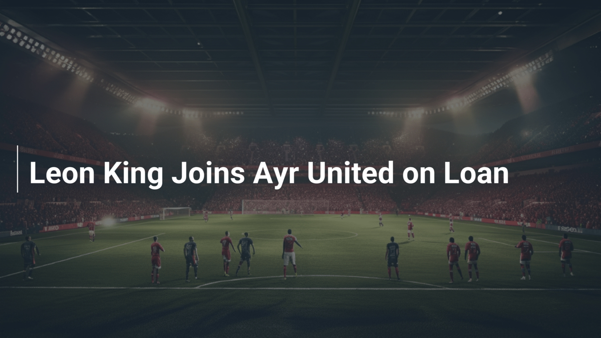 Leon King in prestito all'Ayr United - footboom1.com