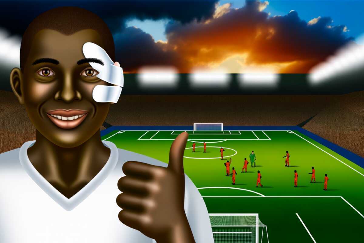 25 points de suture pour Mateta après une collision en FA Cup ...